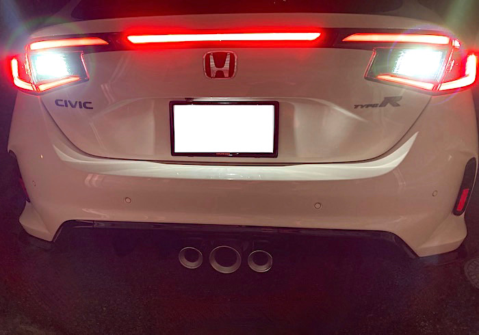ホンダ シビック・タイプR／バックランプ／3030monster LED・1000LM／HONDA CIVIC TYPE R（FL5）